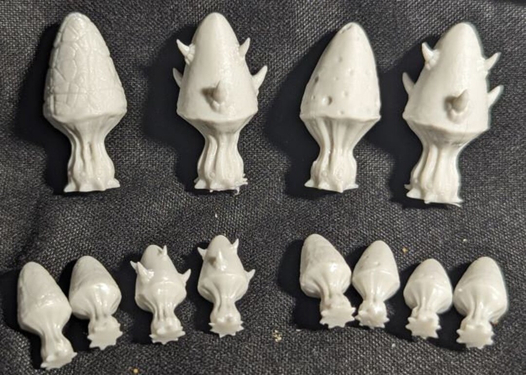 Underdark Fauna/mushroom/fungi Terrain Miniatures for Dungeons and ...