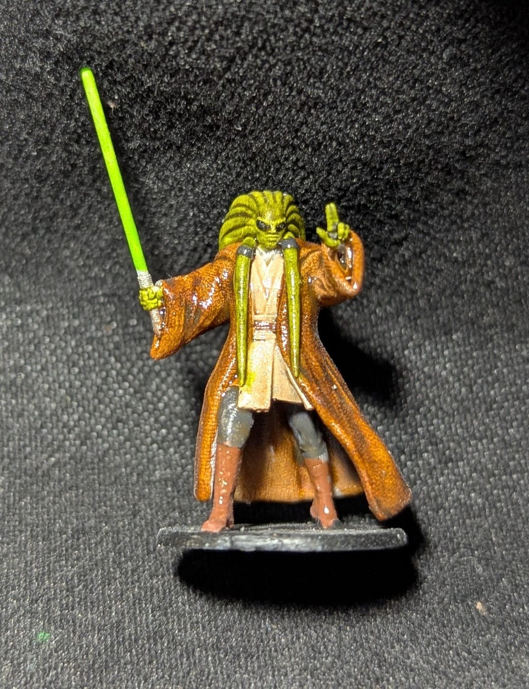Star Wars Kit Fisto Jedi Master Miniature Hand Painted 1:72 Scale for ...