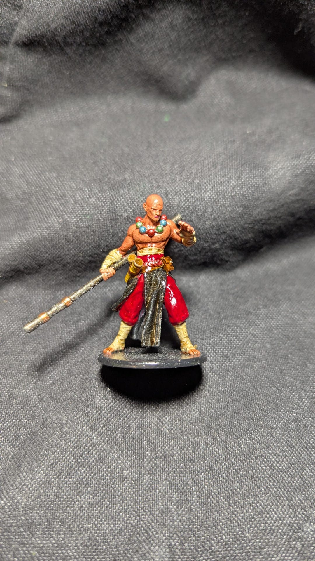 Goliath Monk 1/56 Scale Hand Painted Miniature for Dungeons and Dragons ...