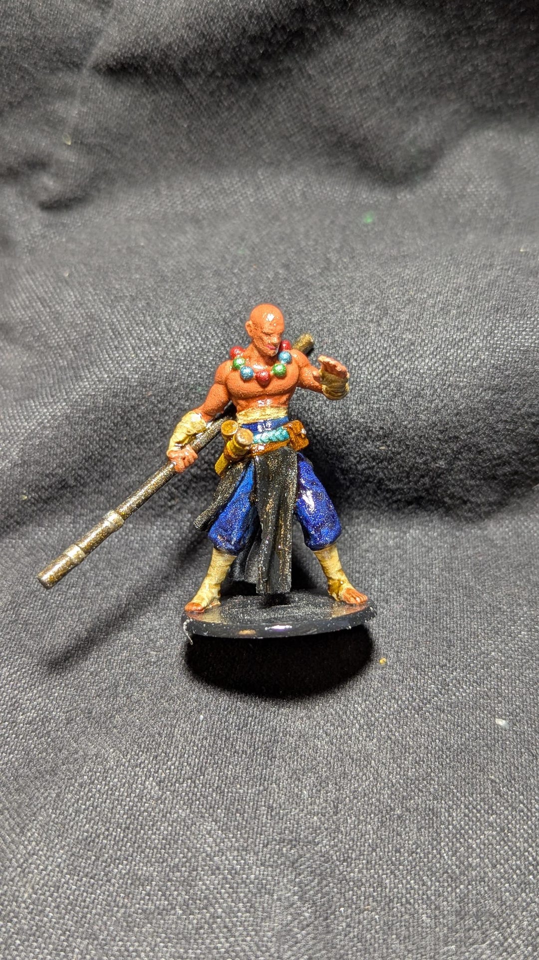 Goliath Monk 1/56 Scale Hand Painted Miniature for Dungeons and Dragons ...