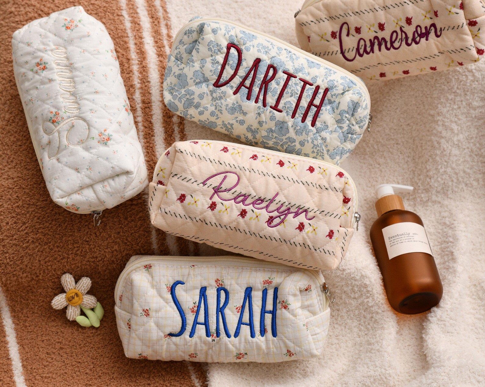 Custom Travel Storage Pouch - Personalized Girls’ Back-to-school ...
