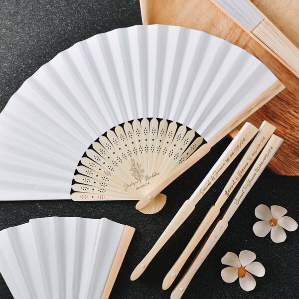 Wedding Fans - Etsy