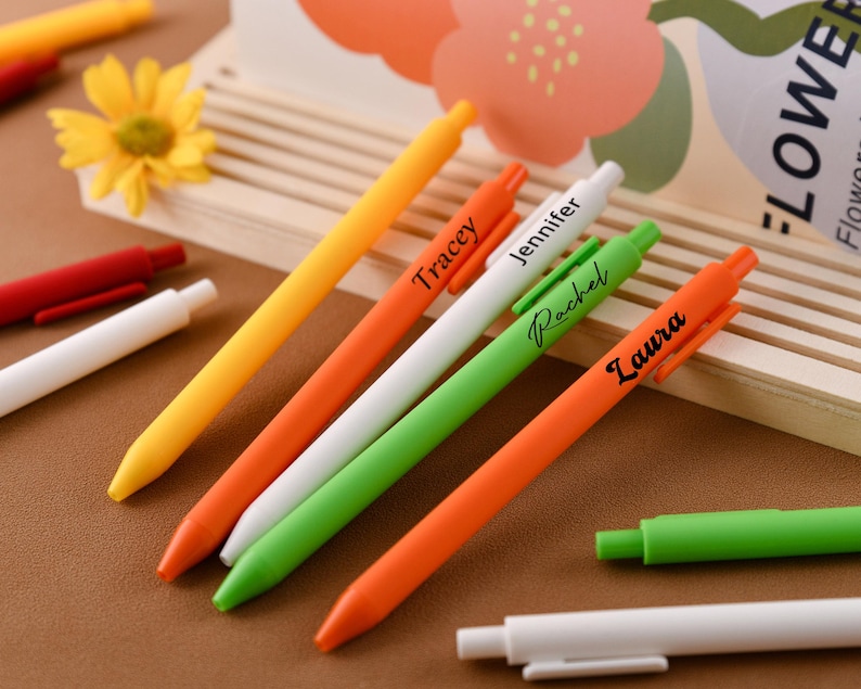 Personalized Custom Pen Set - Engravable Name Pens With Designs ...