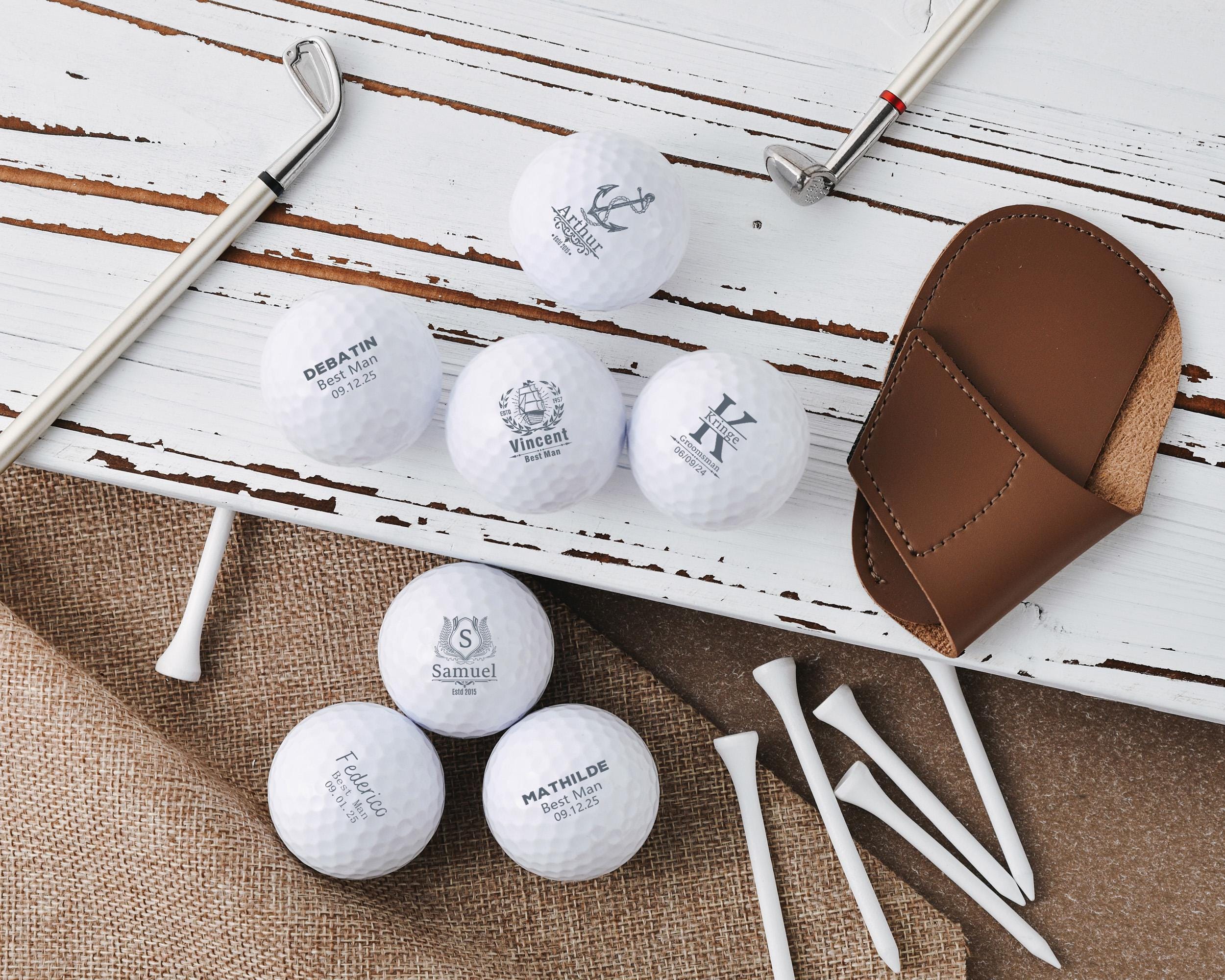 Custom Carving Golf Ball, Personalized Name, Wedding Party Souvenirs ...