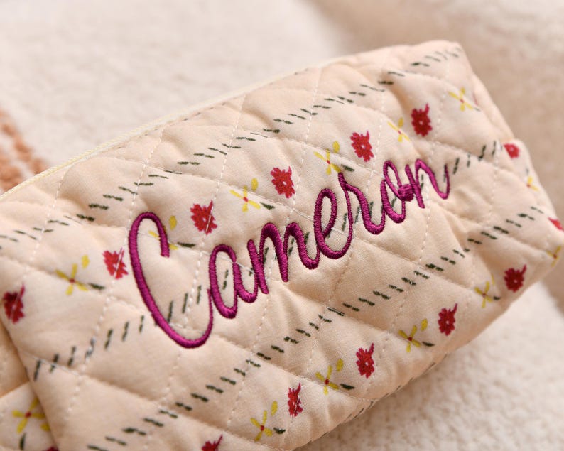Custom Travel Storage Pouch - Personalized Girls’ Back-to-school ...