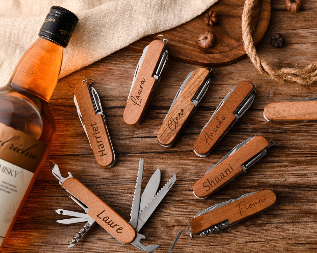 Personalized Carved Wooden Multi -tools -very Suitable for Daily ...