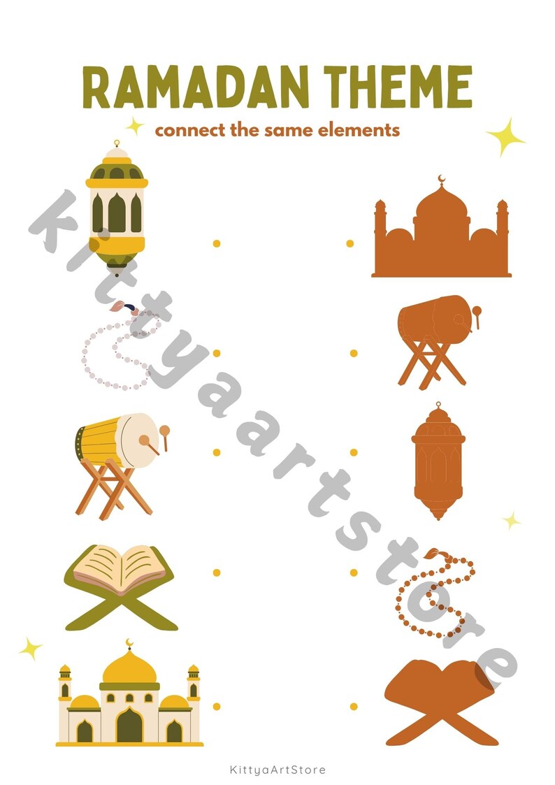 Ramadan Activity Book Printable | Ramadan Activity Games - Etsy