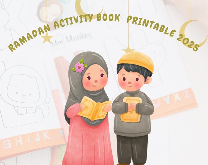 Ramadan Activity Book Printable | Ramadan Activity Games - Etsy