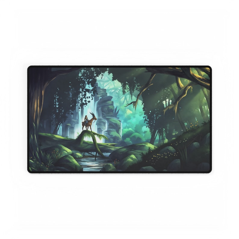 Princess Mononoke Studio Ghibli Desk Mat, Studio Ghibli Deskmat, Custom ...
