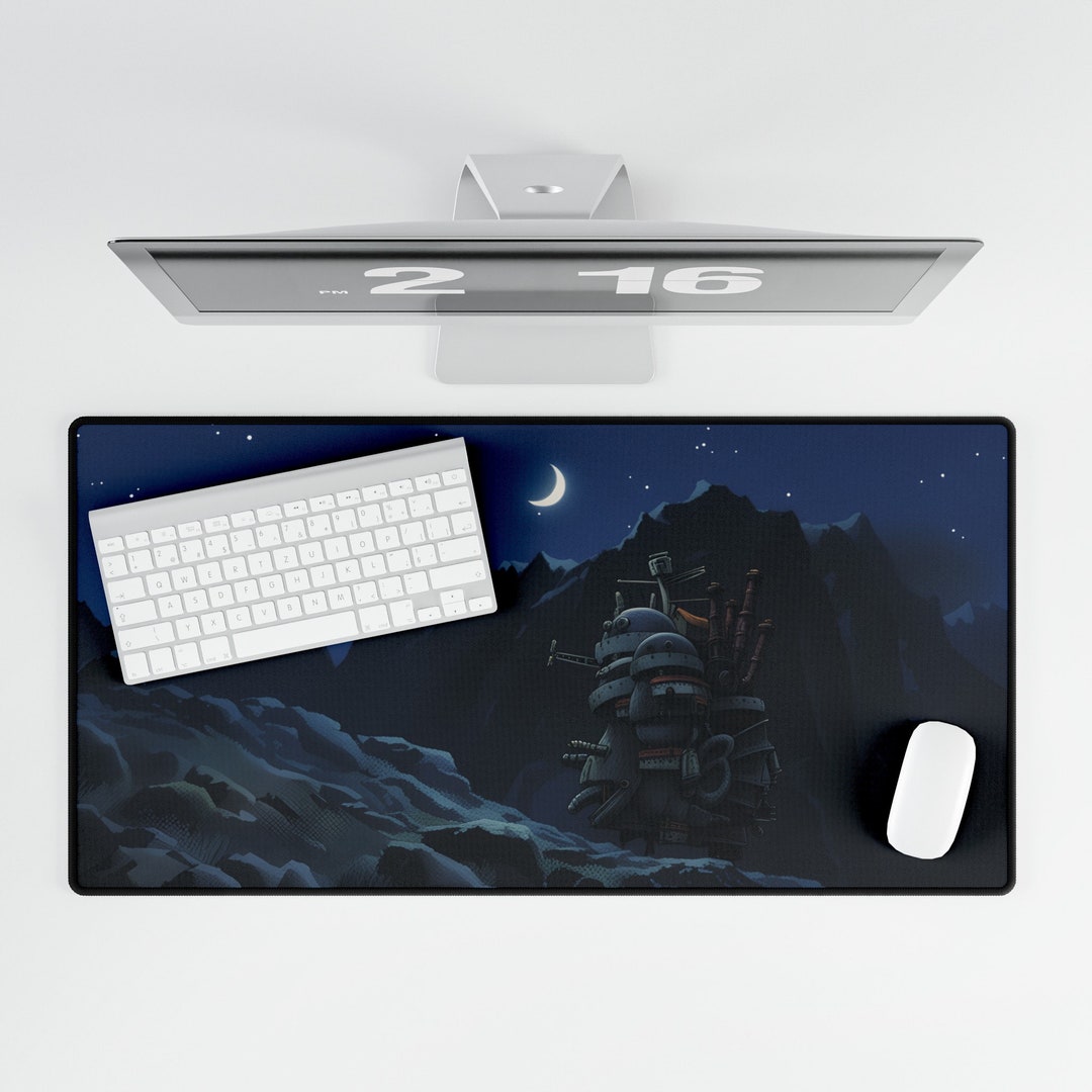Howl's Moving Castle Studio Ghibli Desk Mat, Studio Ghibli Deskmat ...