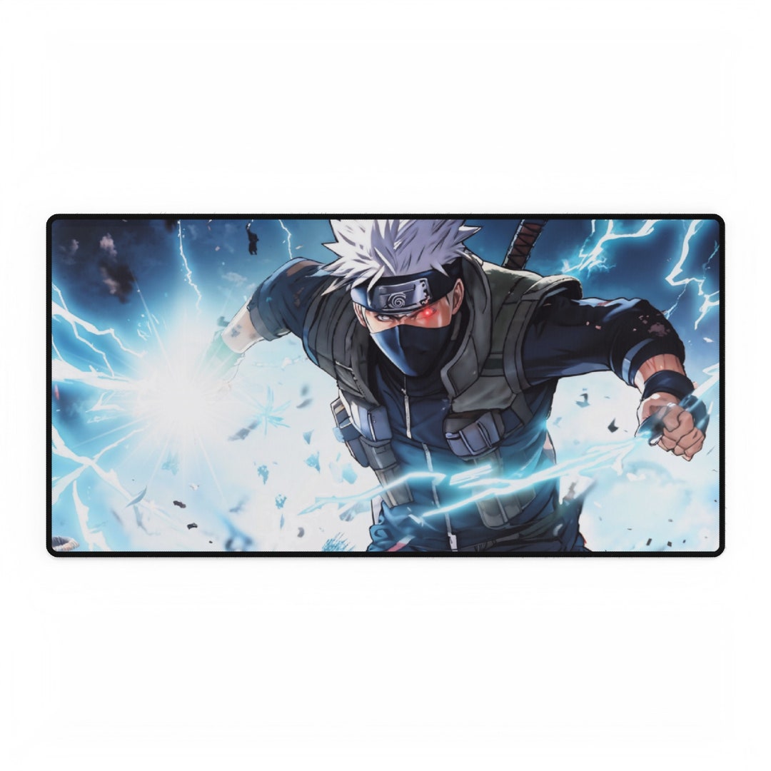 Anime Desk Mat, Kakashi Anime Deskmat, Naruto Anime Mousepad - Etsy