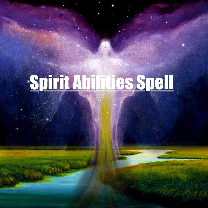 Spirit Abilities Spell - Etsy