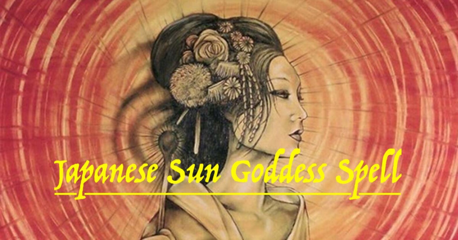 Japanese Sun Goddess Spell - Etsy