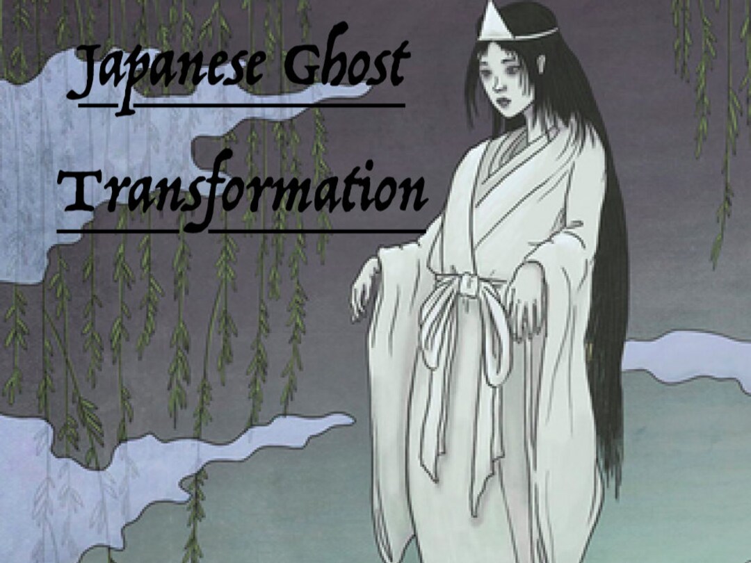 Japanese Ghost Transformation Spell - Etsy