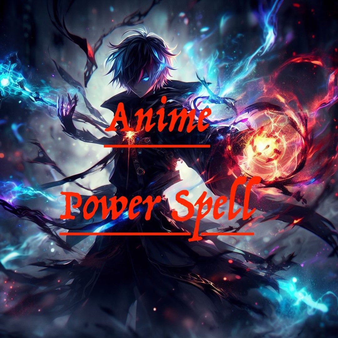 Anime Power Spell - Etsy