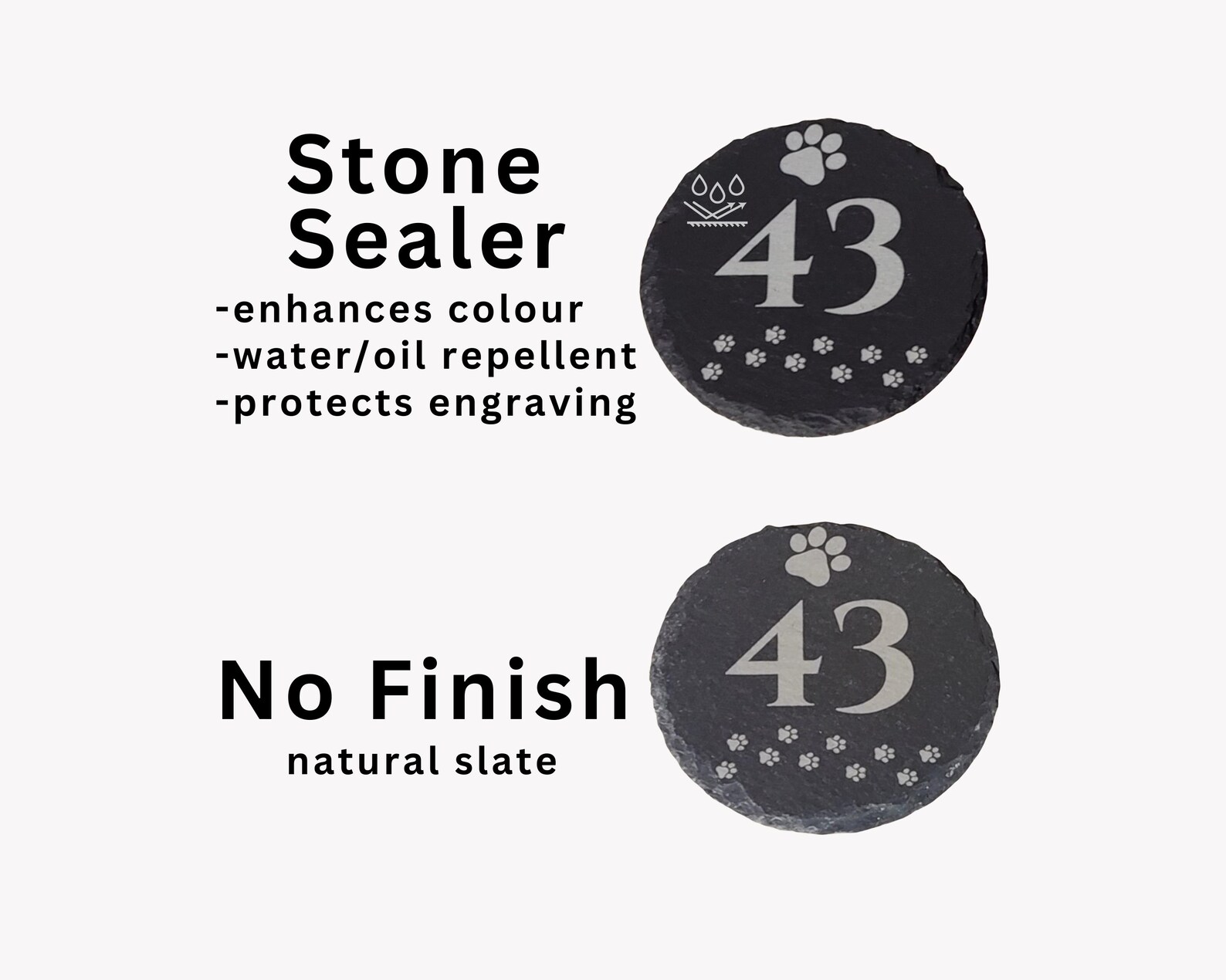 Personalised Slate Allotment Sign Markers Peg Label Planter Any Text ...