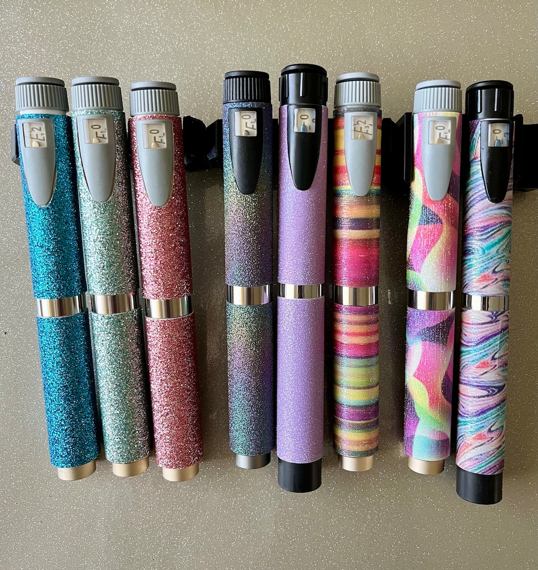 Collectable Peptide Pen Insulin Pen Textured Glitter Customizable, Great Gift - Etsy