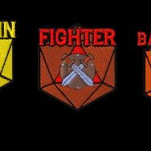 Dnd Class Patch Embroidery Designs - Etsy