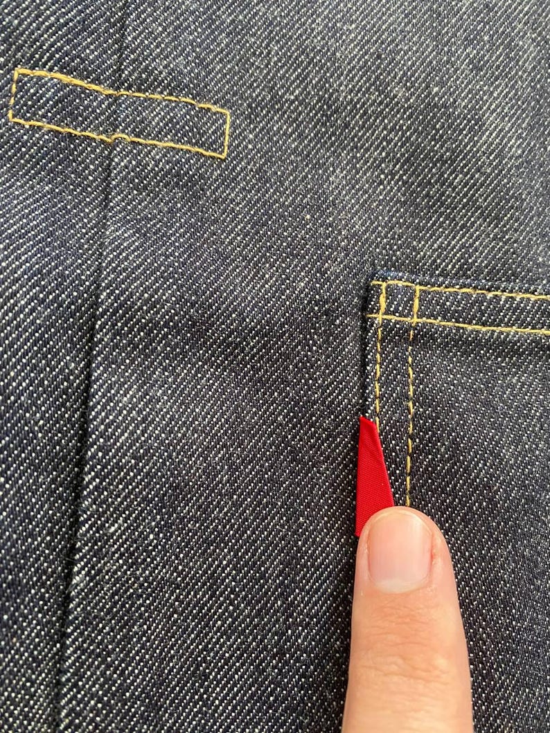 1944 Levis S506XXE WW2 Type 1 Raw Denim Jacket T Back Ultra Rare ...
