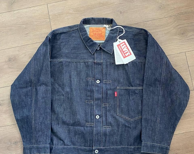 1944 Levis S506XXE WW2 Type 1 Raw Denim Jacket T Back Ultra Rare ...