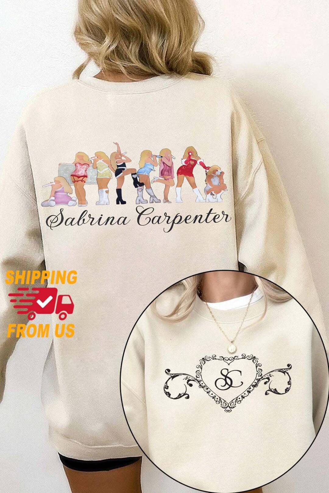 Sabrina Carpenter Sweatshirt, Sabrina Tour Shirt, Sabrina Espresso Tee ...