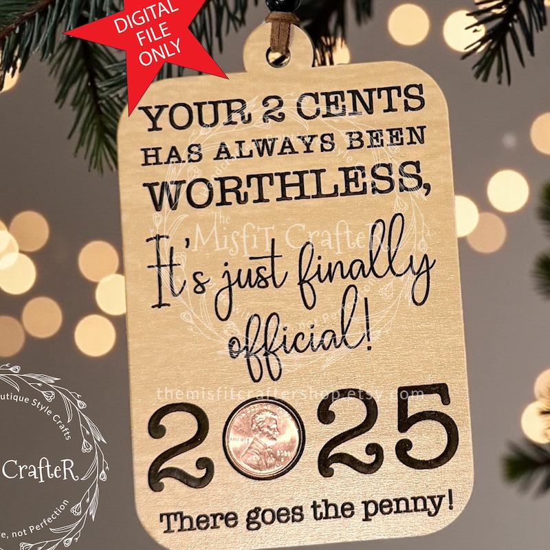 Cents Ornament Svg - Etsy