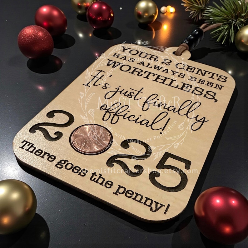 DIGITAL FILE - "there Goes the Penny" 2025 Penny Saver Christmas ...