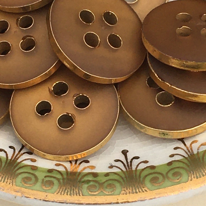 Copper Buttons - Etsy