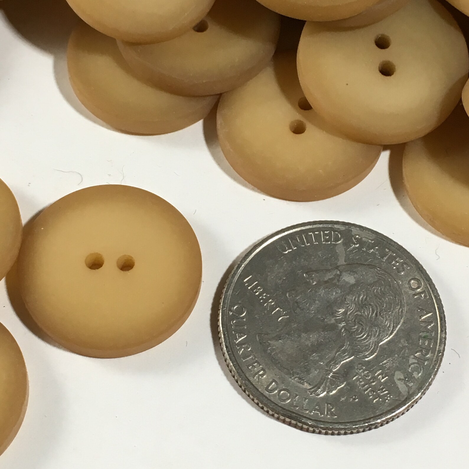 Tan Golden Toast Vintage Buttons Ideal for Sweater or Jacket | Etsy