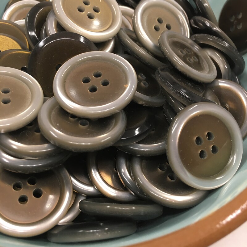 Taupe Buttons - Etsy