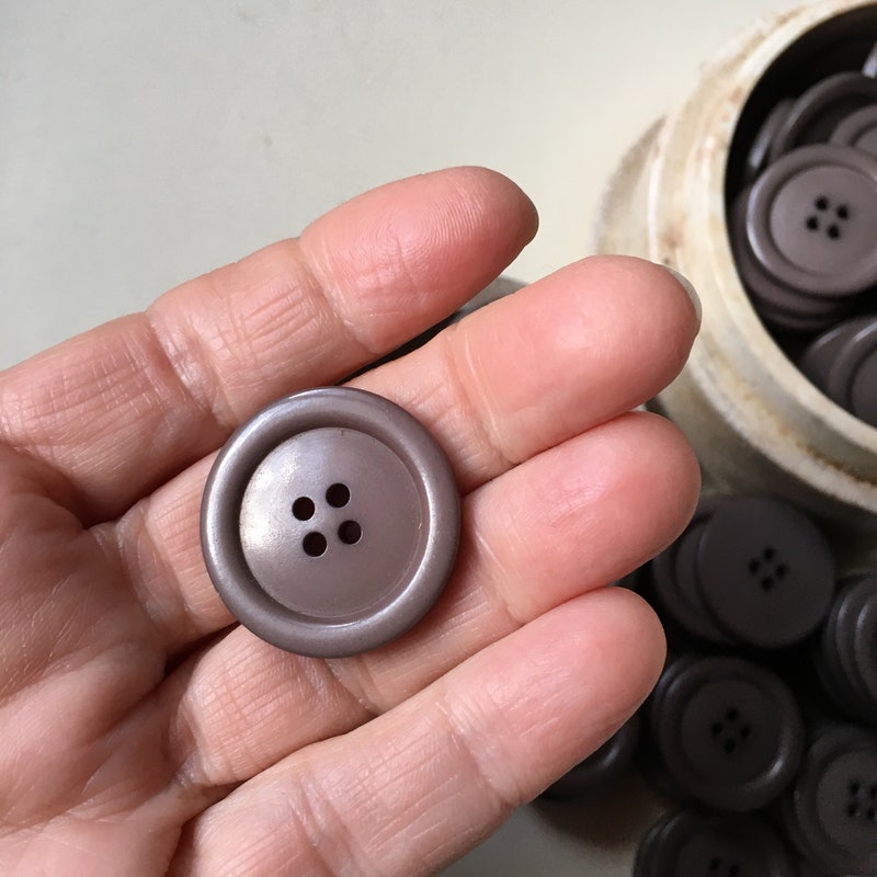 Taupe Buttons - Etsy