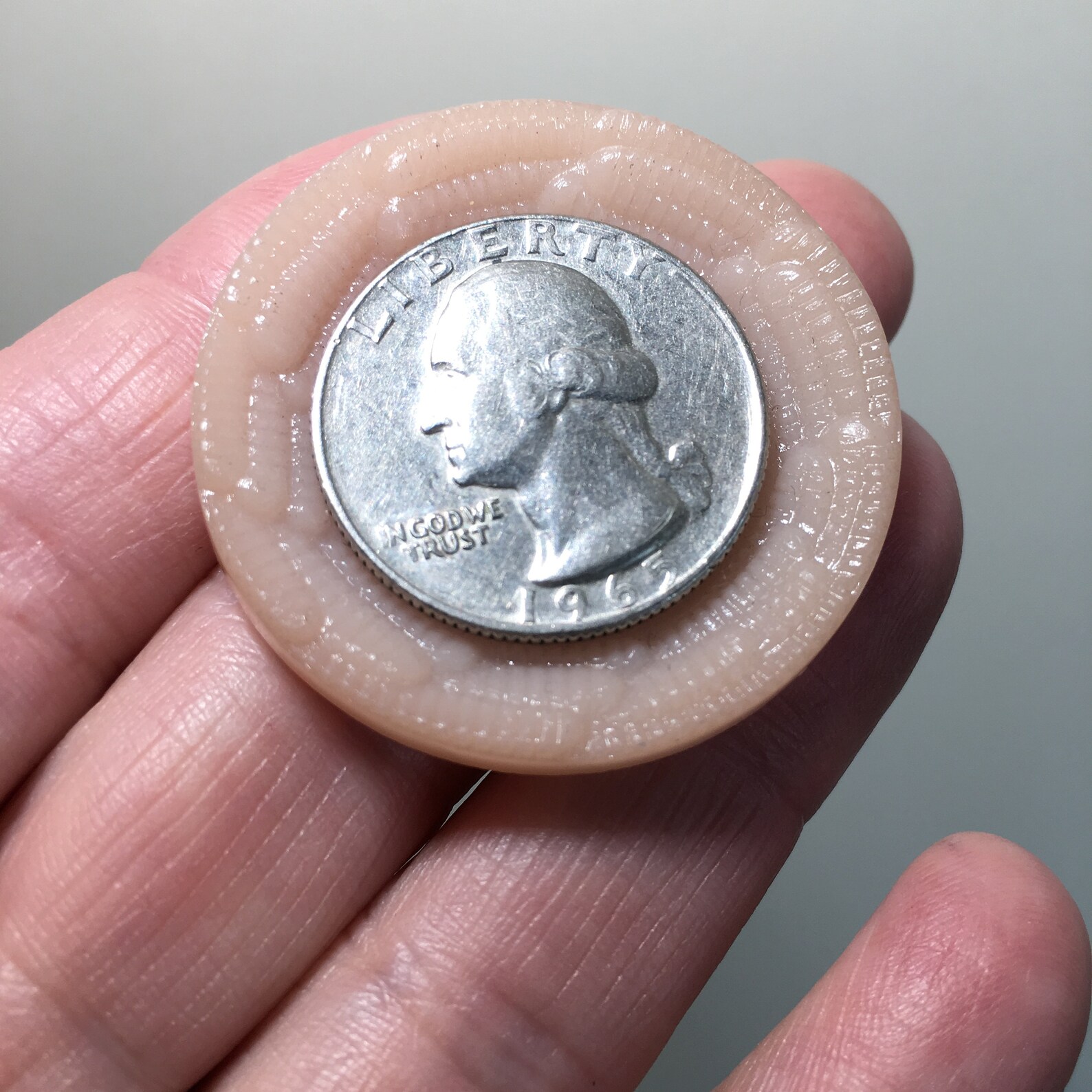 Light Pink Coat Buttons 6 Large Sweater or Jacket Buttons. 1 - Etsy