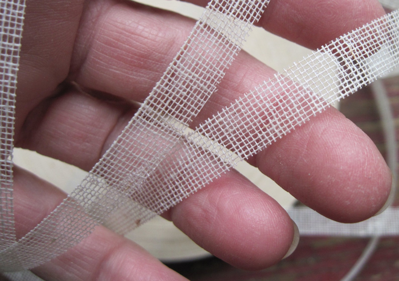 Stiff Ribbon Interfacing Millinery Supplies Sturdy White | Etsy