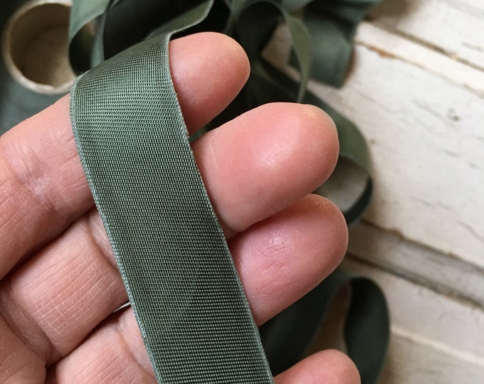 Ribbon Roll Drab Army Green 1 Roll of Vintage Bias Ribbon - Etsy