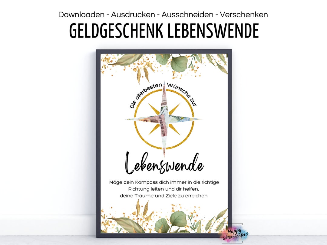 Money Gift for Life's Turning Point "compass", Blessing Ceremony, Last ...