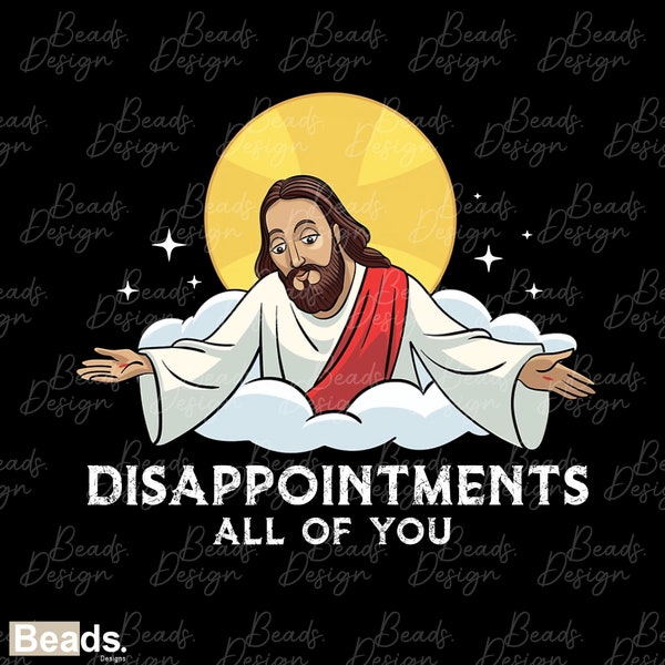 Jesus Disappointment Png - Etsy