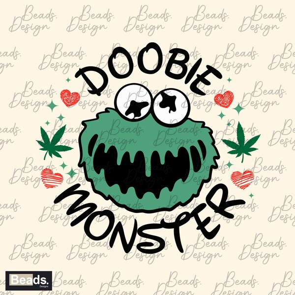 Doobie Monster Png - Etsy