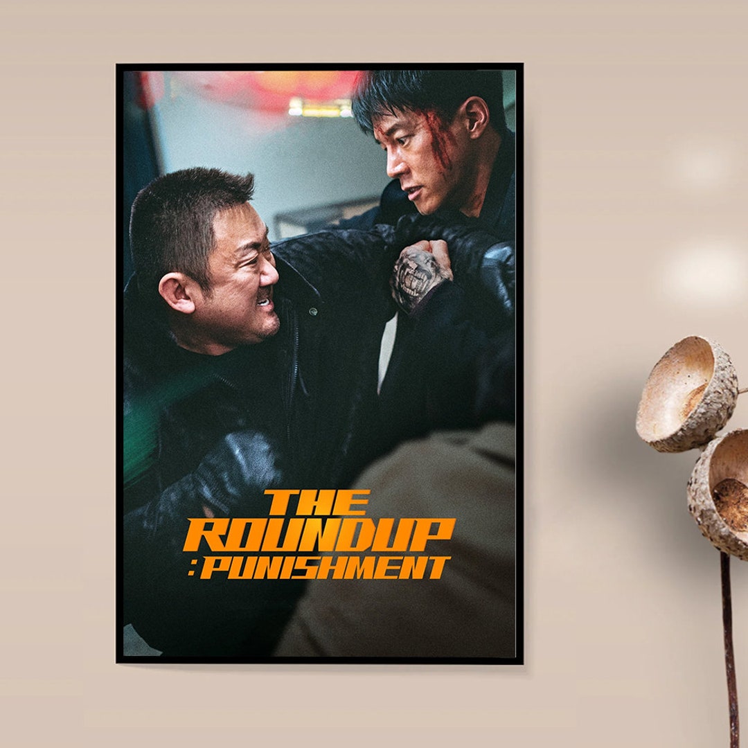 The Roundup Punishment Movie Poster,room Decor,movie Art,home Decor ...