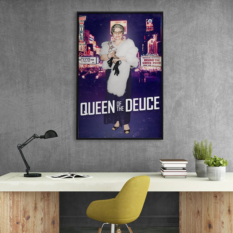 Queen of the Deuce Movie Poster,room Decor,movie Art,home Decor,gifts ...