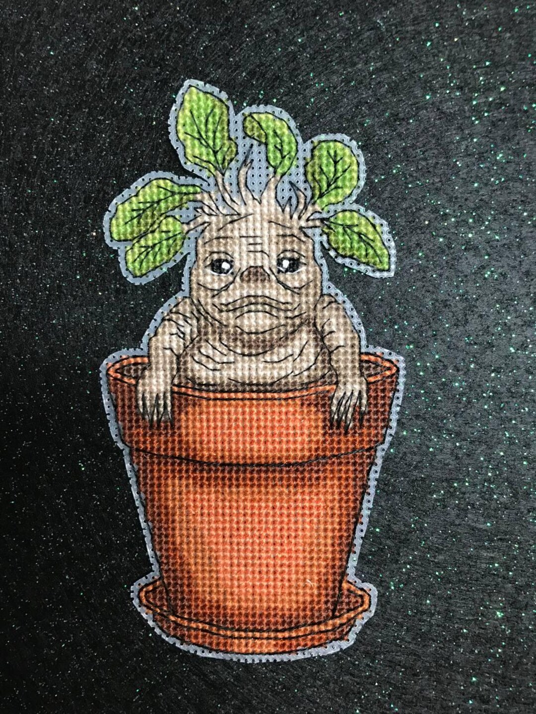 PDF Scheme for Cross-stitching Mandrake. Fantasy Embroidery ...
