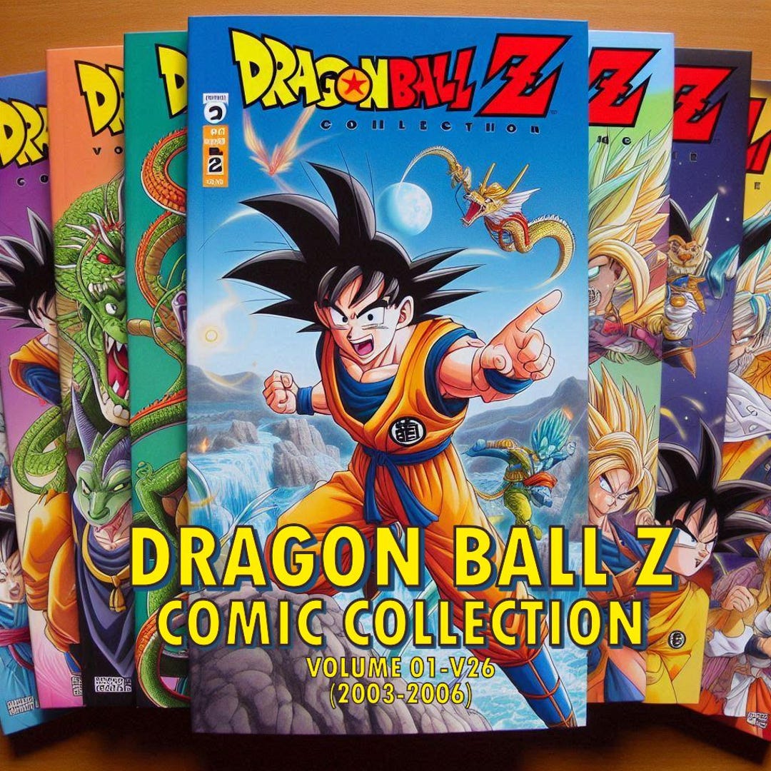 Dragonball Z Comic Collection Volume 01-v26 (2003-2006) - Etsy