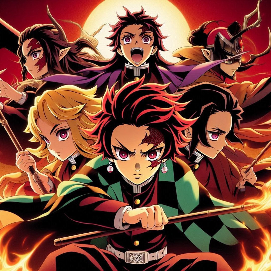 Demon Slayer Comic Collection 2018-2021 - Etsy