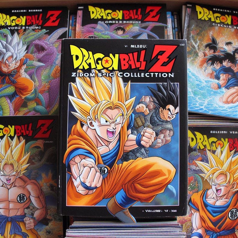 Dragon Ball Z Comic Collection Volume 01-v26 2003-2006 - Etsy