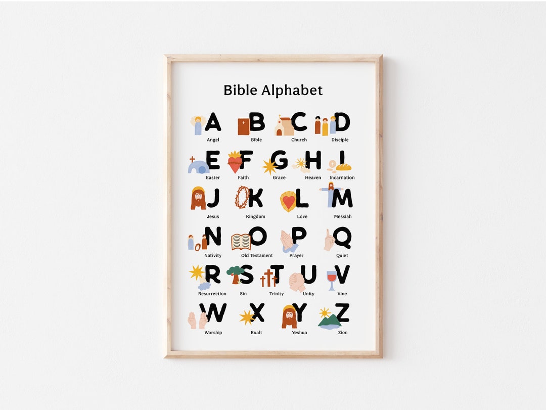 ABC Bible Verse ABC Bible Bible Verse Alphabet Christian Alphabet Bible ...