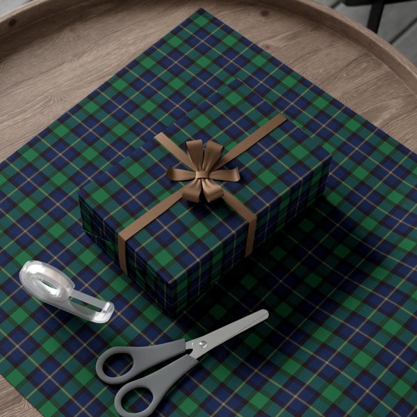 Tartan Paper - Etsy