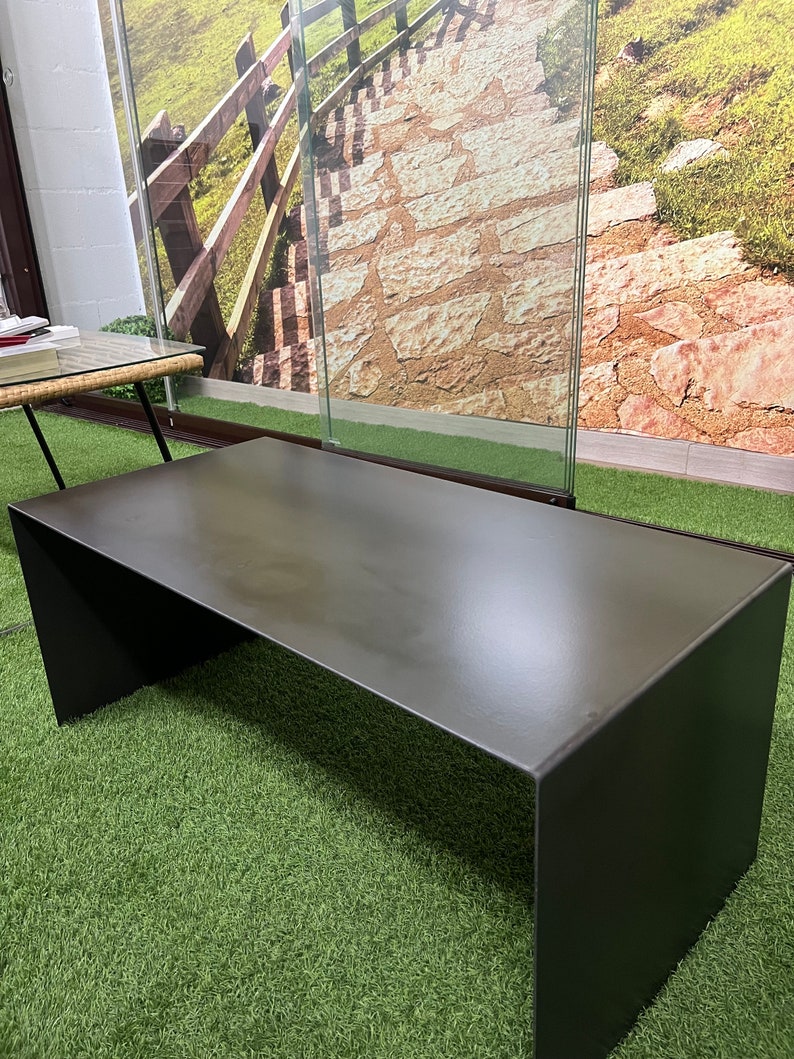 Minimalist Sheet Metal Side Table, in Different Sizes and Colors to ...