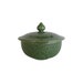 Green Ceramic Bowl, Vintage Design Decorative Serving Bowl With Lid ...
