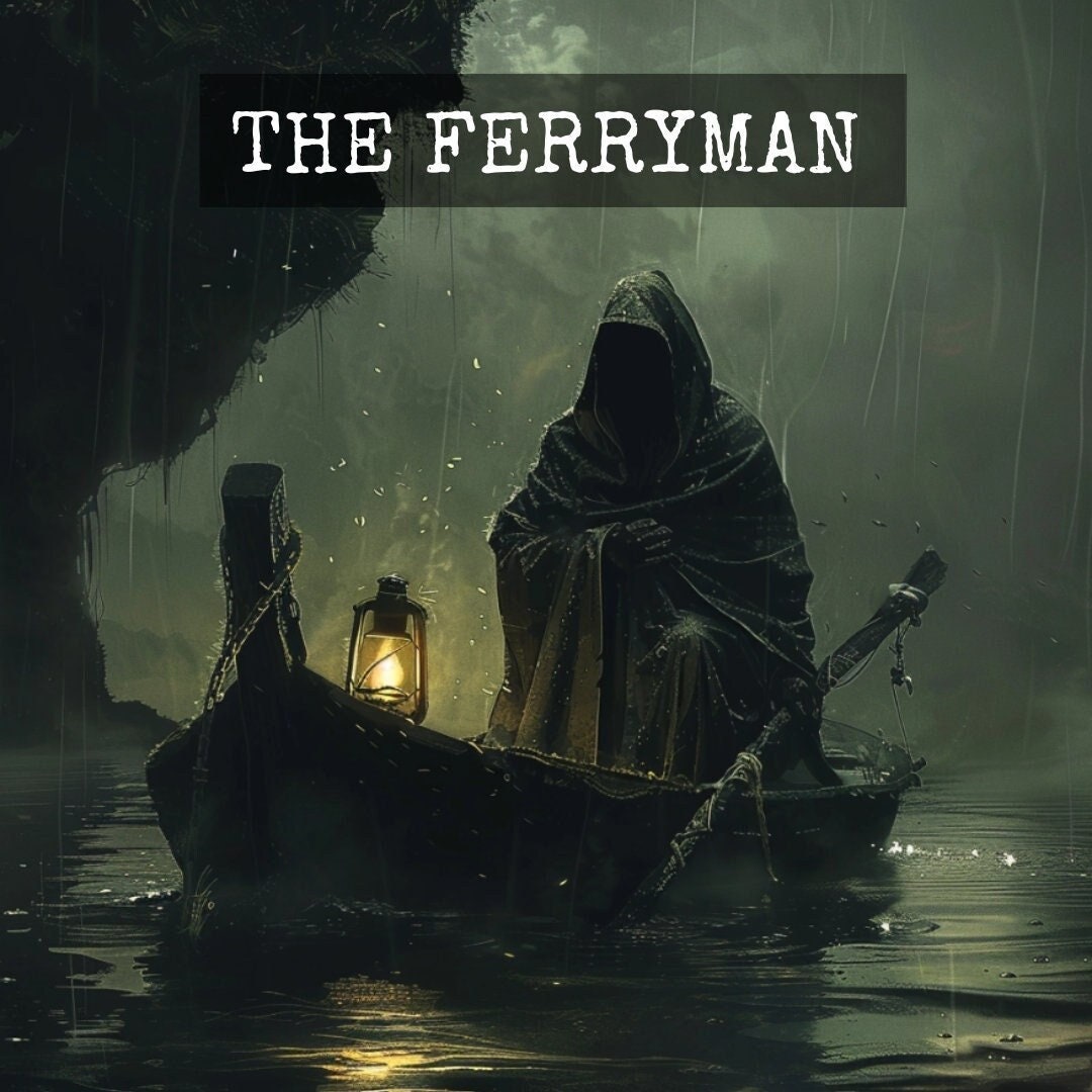The Ferryman - Printable Murder Mystery Game Kit, Downloadable Unsolved Mystery Detective Game ...