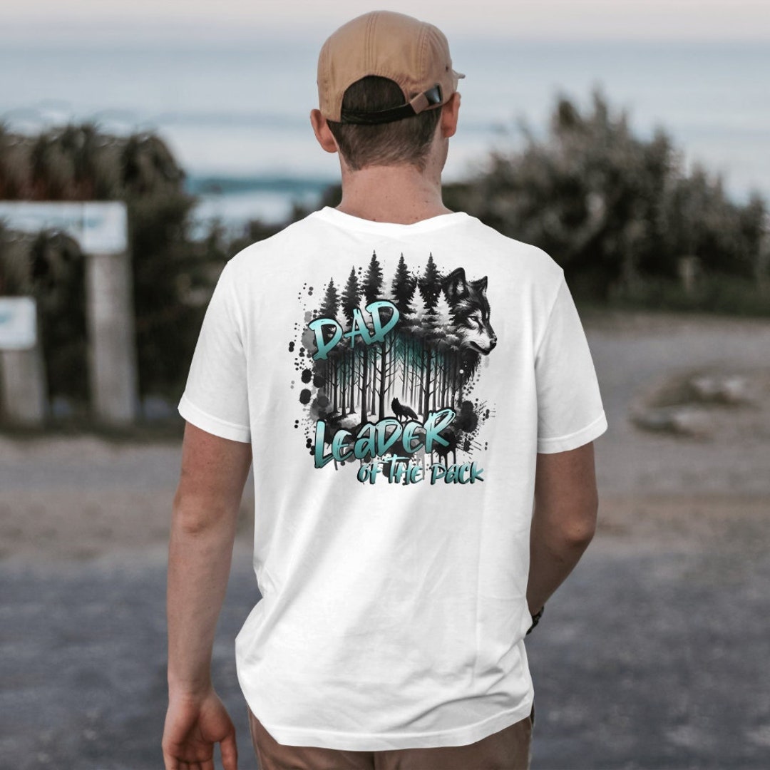 Personalized Leader of the Pack Wolf Unisex Jersey Short Sleeve Tee ...