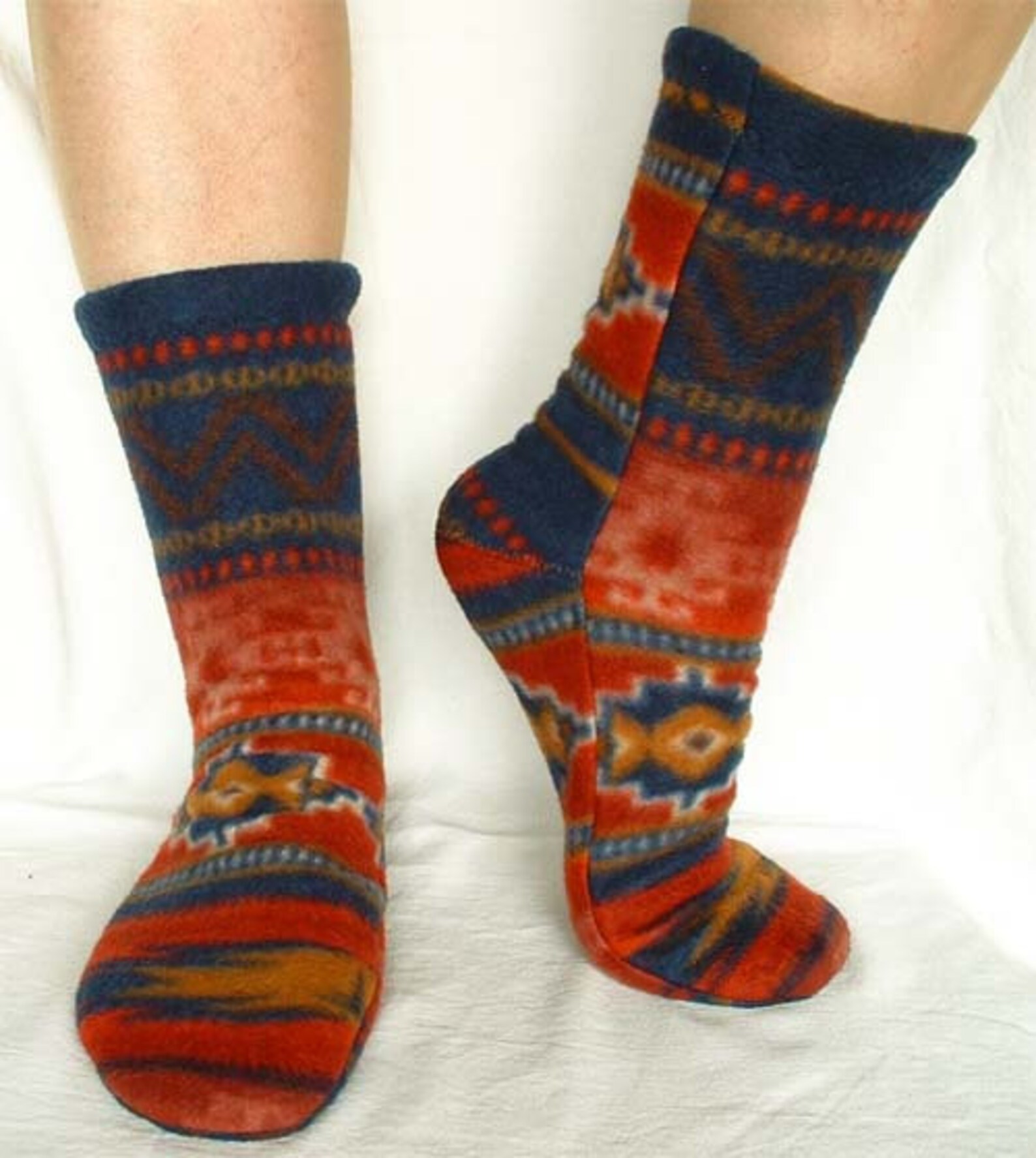 Fleece Socks PDF Full Size Sewing Pattern Instant Downloadfleece Socks ...